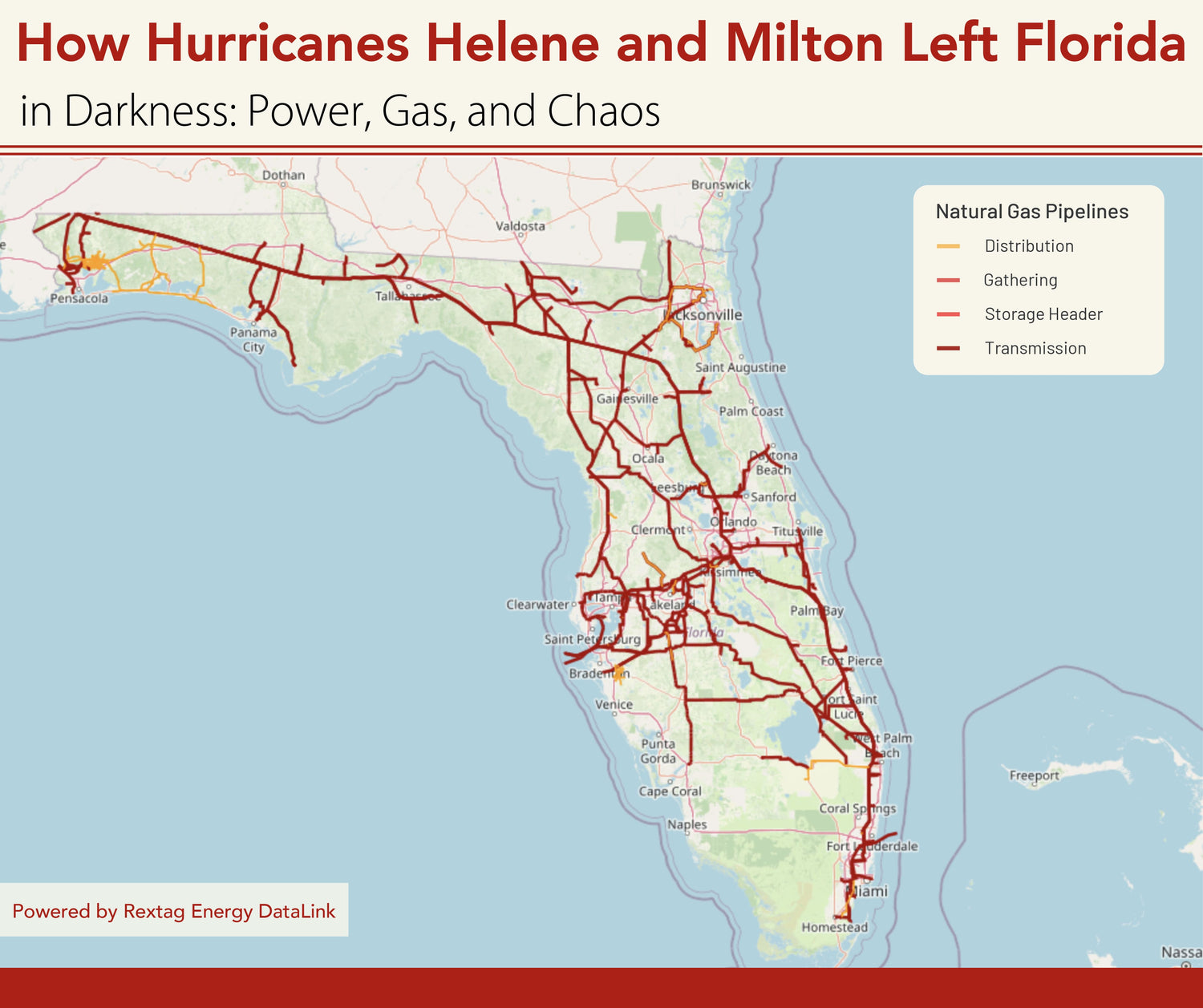 How Hurricanes Helene and Milton Left Florida in Darkness: Power, Gas ...
