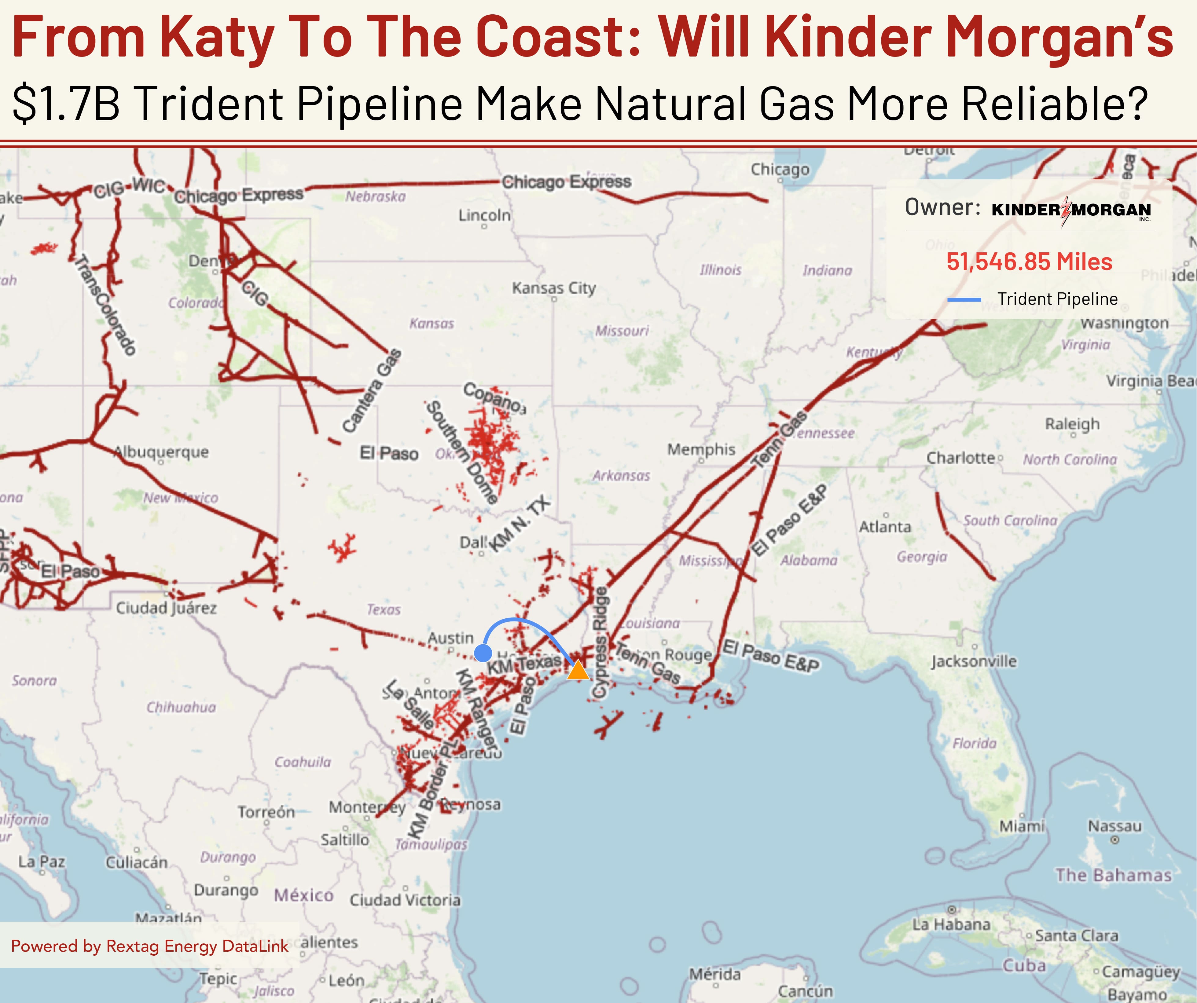 FROM KATY TO THE COAST: WILL KINDER MORGAN’S $1.7B TRIDENT PIPELINE MA ...