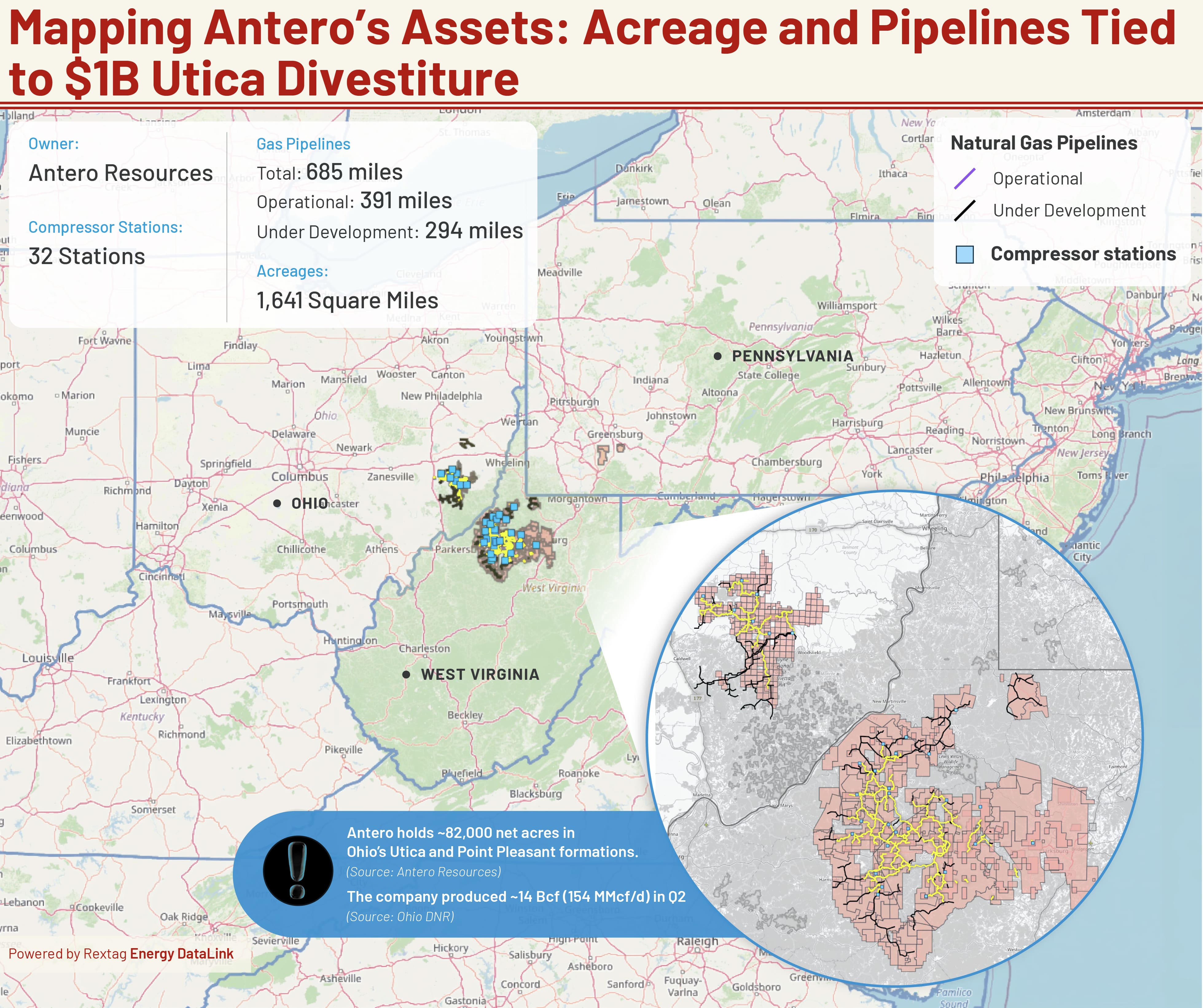 Exclusive: Antero Eyes $1B Sale of Utica E&P, Midstream Assets – Rextag Corporation