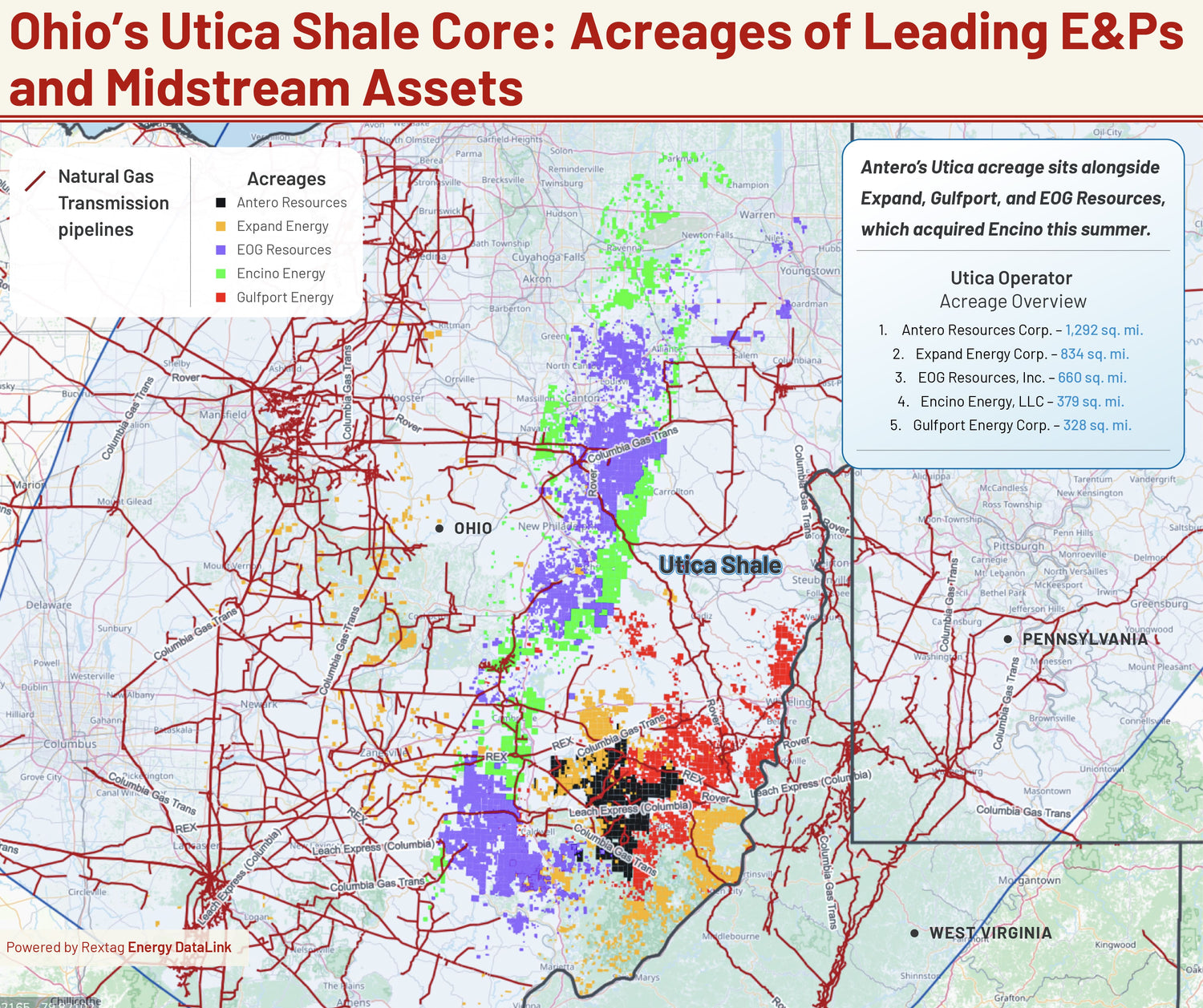 Antero’s Utica Assets Draw Market Interest – Rextag Corporation