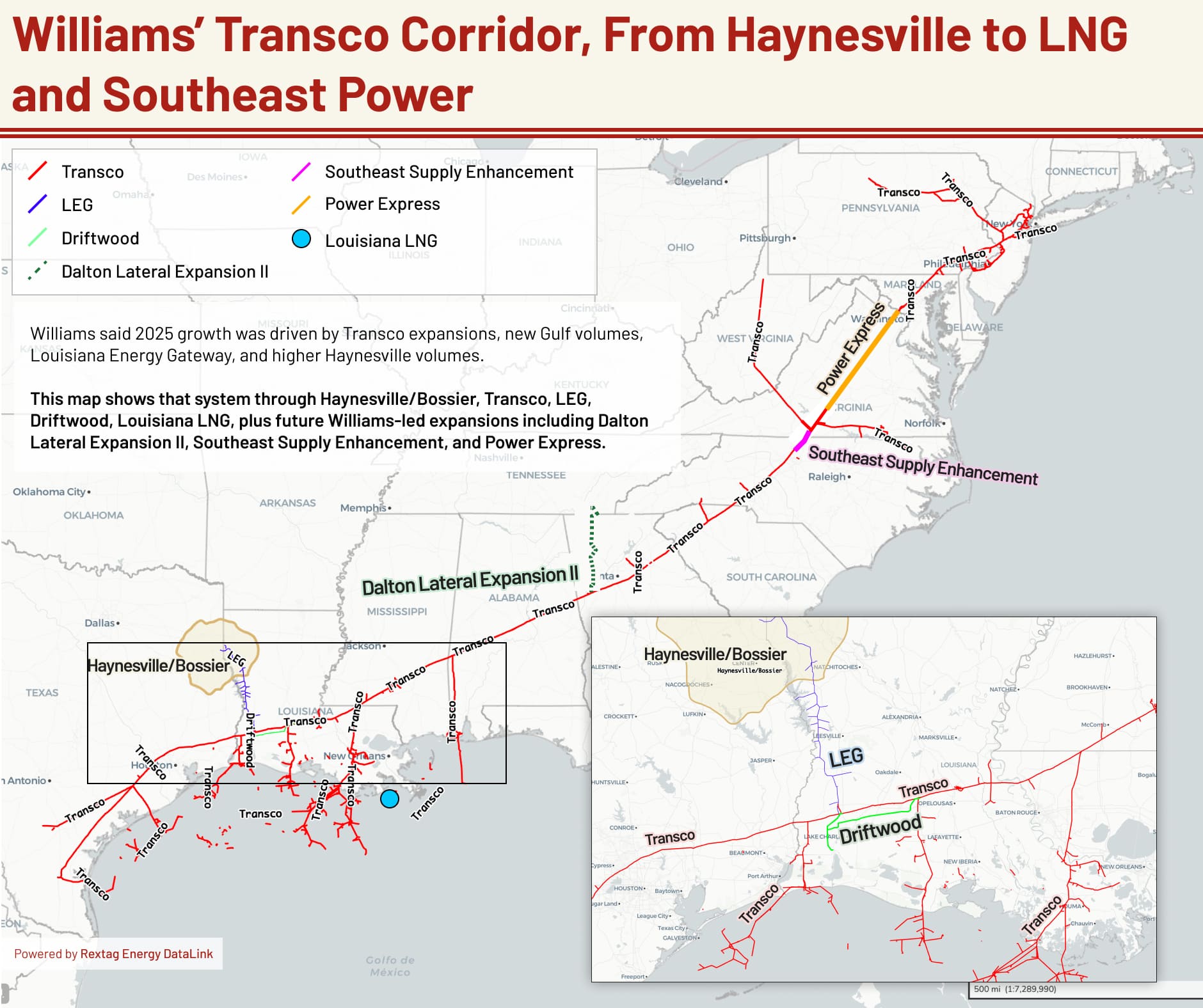 How Williams’ Transco Corridor Connects Haynesville Supply to LNG and ...