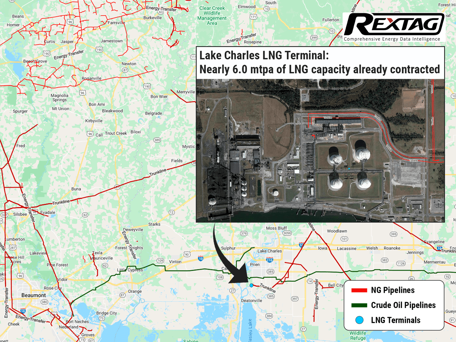 New Player In Lake Charles LNG Project: China Gas’ First Long-Term Agr ...