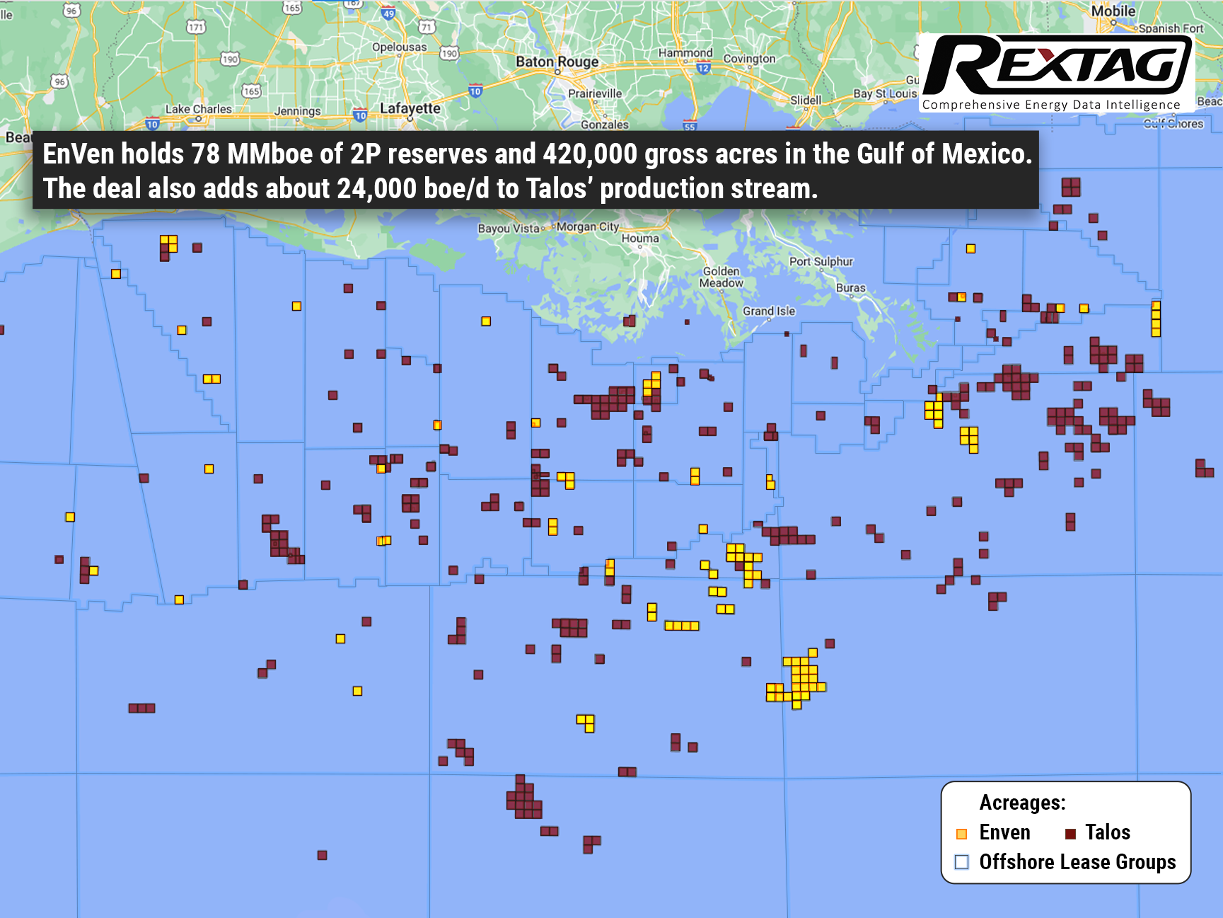 Talos Energy Buys EnVen for $1.1 Billion to Expand – Rextag Corporation