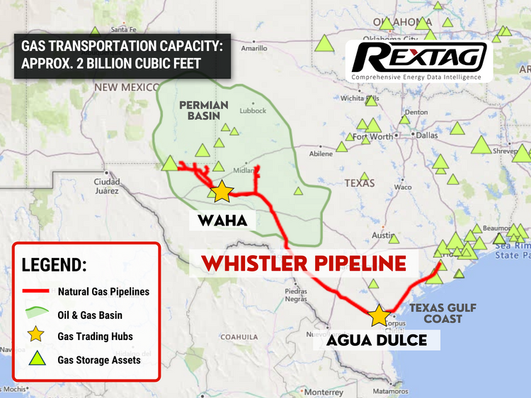 Whistler Pipeline – Acquisition And Service – Rextag Corporation