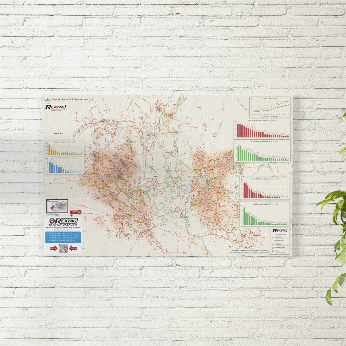 Regional Permian Wall Map – Rextag Corporation